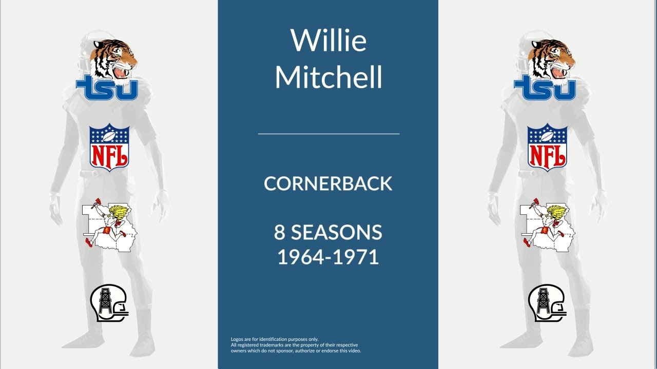 Willie Mitchell: Football Cornerback - YouTube