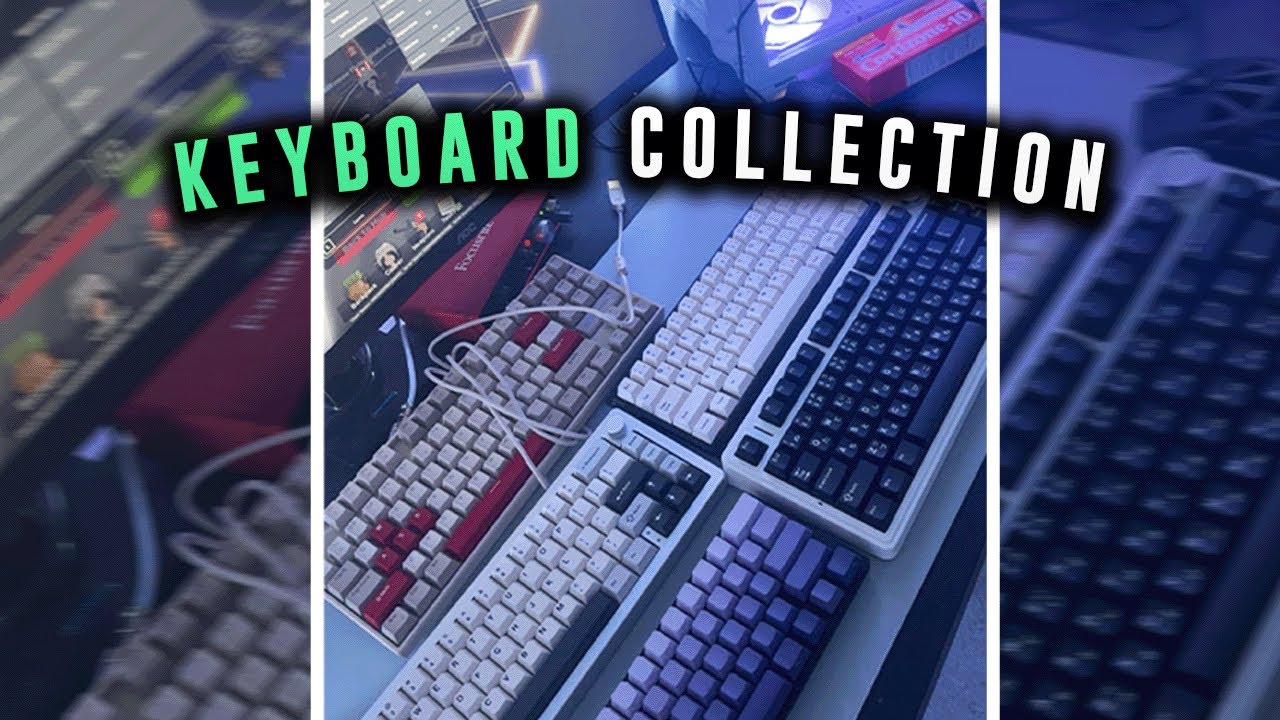 My KEYBOARD COLLECTION - YouTube