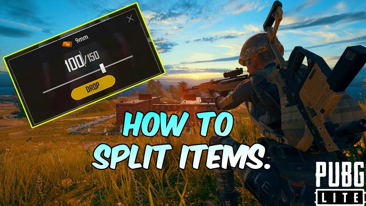 How To Split Ammo On Pubg Pc Lite || Friend ko Ammo kaise de (Hindi ...
