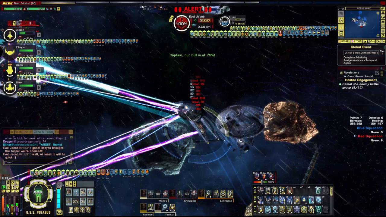 Star Trek Online - Kelvin Timeline Heavy Command Cruiser - PVP Arena ...
