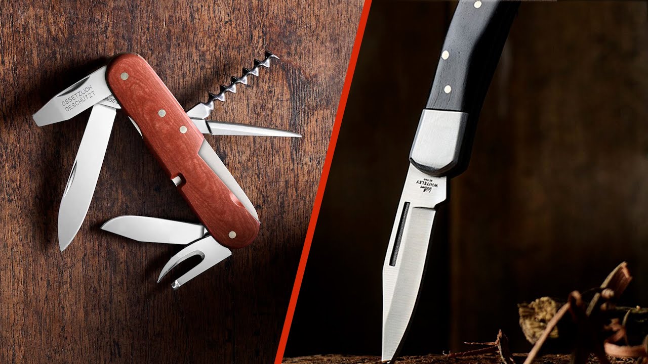 Pocket Knife vs Swiss Army Knife: The Ultimate Comparison - YouTube