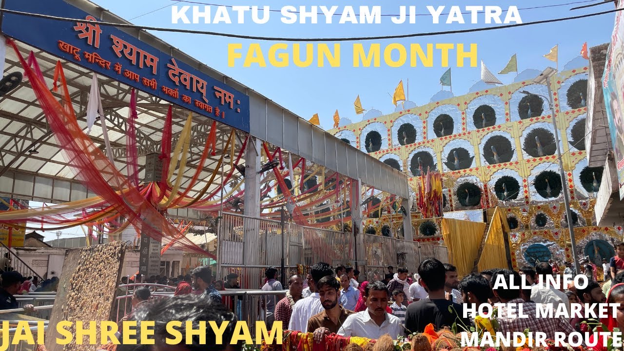 KHATU SHYAM JI YATRA FAGUN MONTH 2022 |DELHI TO KHATU SHYAM | YATRA ...