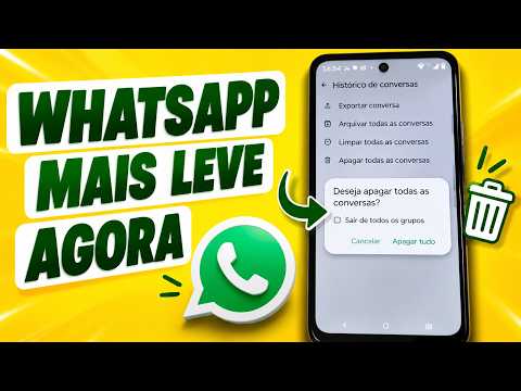 O Segredo Para Deixar o WhatsApp Super Rápido e Sem Travamentos!