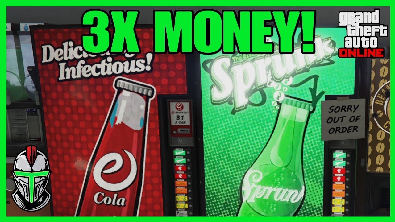 GTA Online 3X MONEY! Sprunk vs eCola Winner Revealed! - YouTube