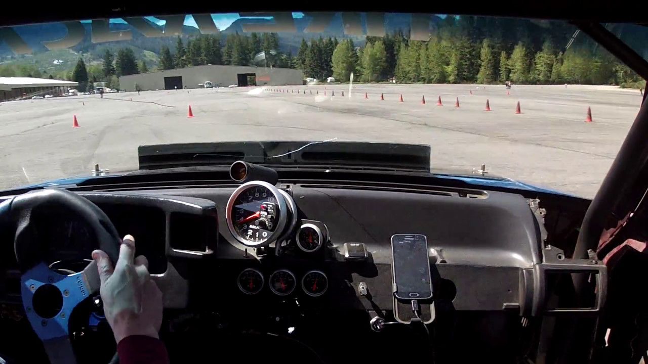 SCCA #2 Packwood Autocross Solo Fox Body Mustang CP Ford Mustang - YouTube