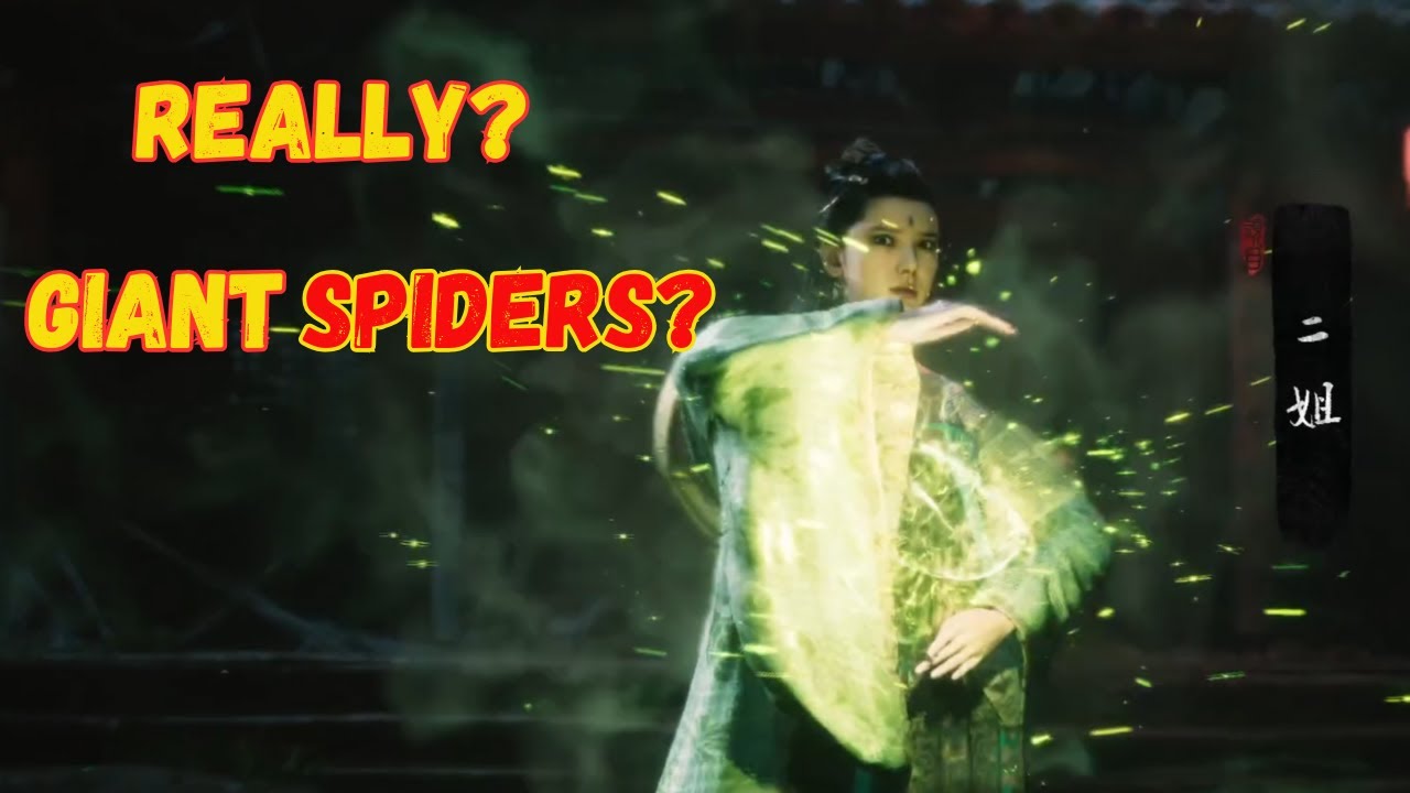 So Many Spiders! | Black Myth Wukong Full Playthrough - Part 14 ...