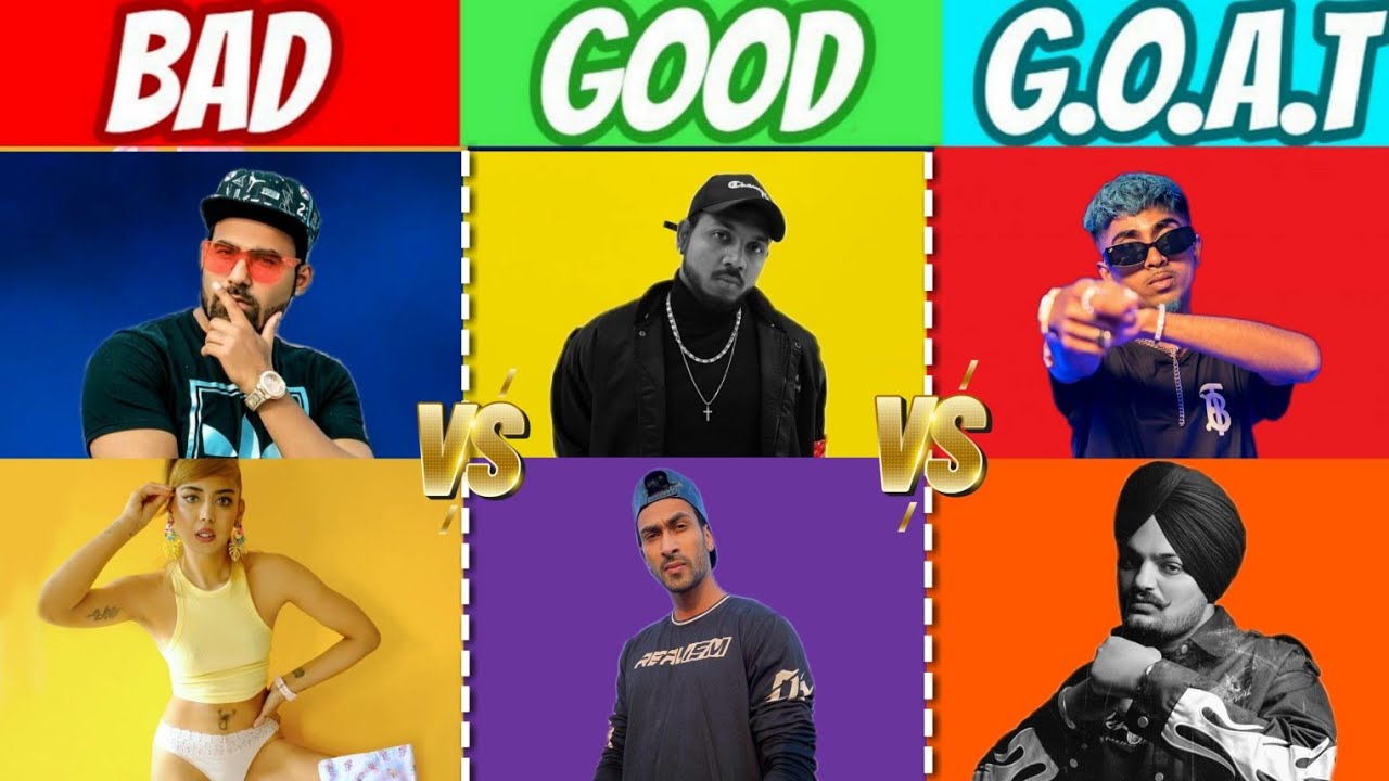 BAD vs GOOD vs GOAT Rappers! (2021) - YouTube