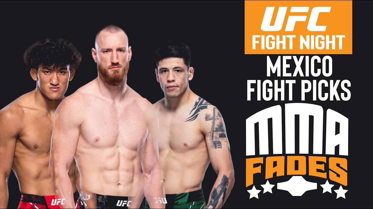 OFFICIAL UFC FIGHT NIGHT MEXICO | MORENO VS ERCEG | FULL CARD FIGHT ...