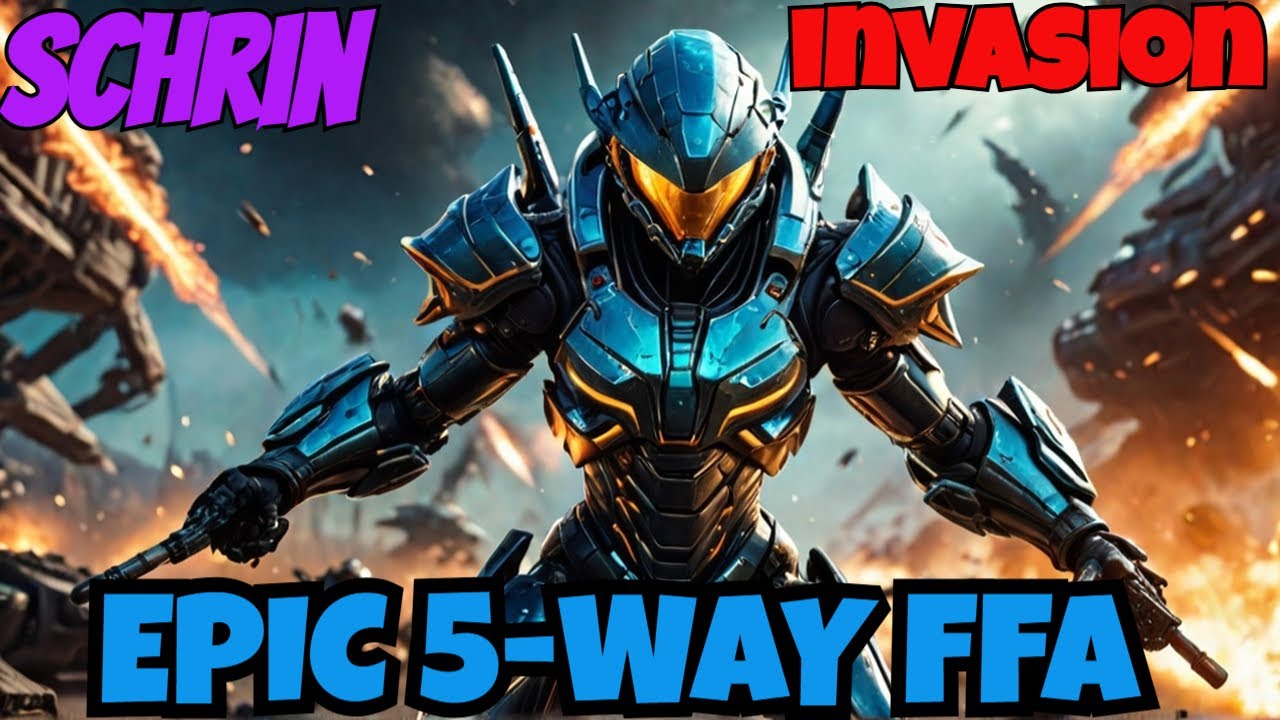 Command & Conquer 3: Kane's Wrath alien schrin invasion 5 way ffa made ...