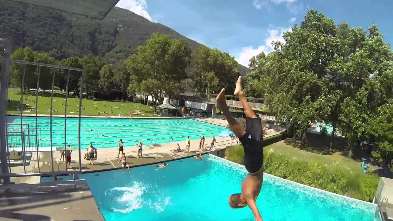 GoPro HERO 3 - Tuffi piscina Bellinzona 2013 - YouTube