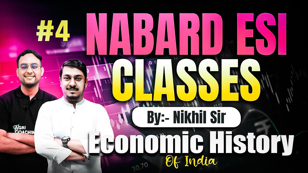 Demo Class-4 : NABARD ESI | Economic History of India | Nikhil Sir ...