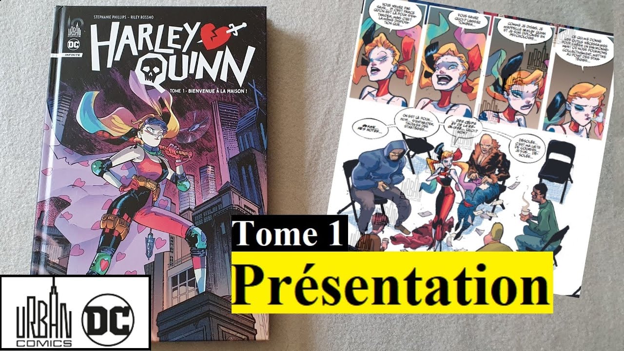 Comic HARLEY QUINN - infinite tome 1 - YouTube
