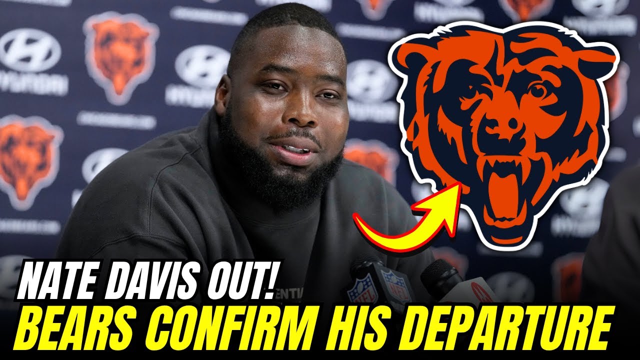 IT'S OFFICIAL: NATE DAVIS LEAVES THE BEARS IN UNEXPECTED ROSTER SHAKE ...