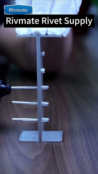 Rivmate Open Type Blind Rivets Supply - YouTube