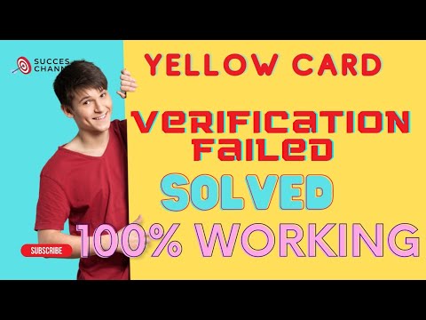 Yellow card account verification problem solved(addressing queries) - YouTube