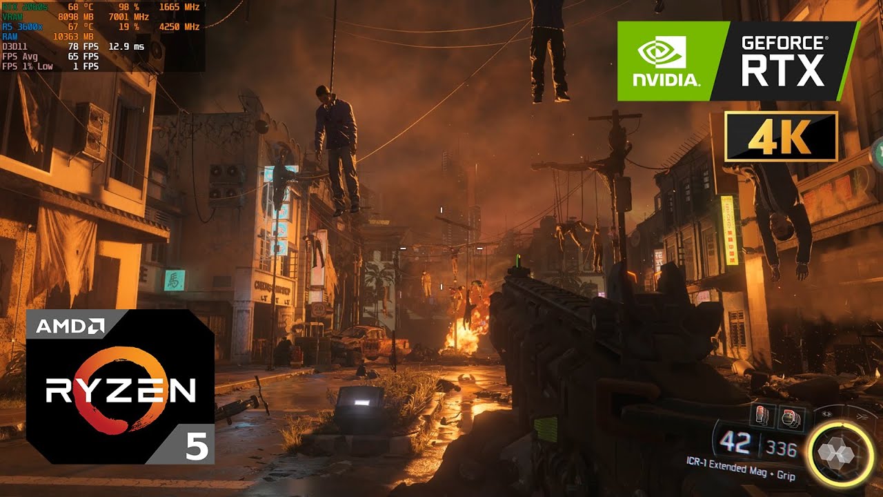 Call of Duty Black Ops 3 : [4K] ULTRA Graphics | RTX 2060 Super 8GB ...