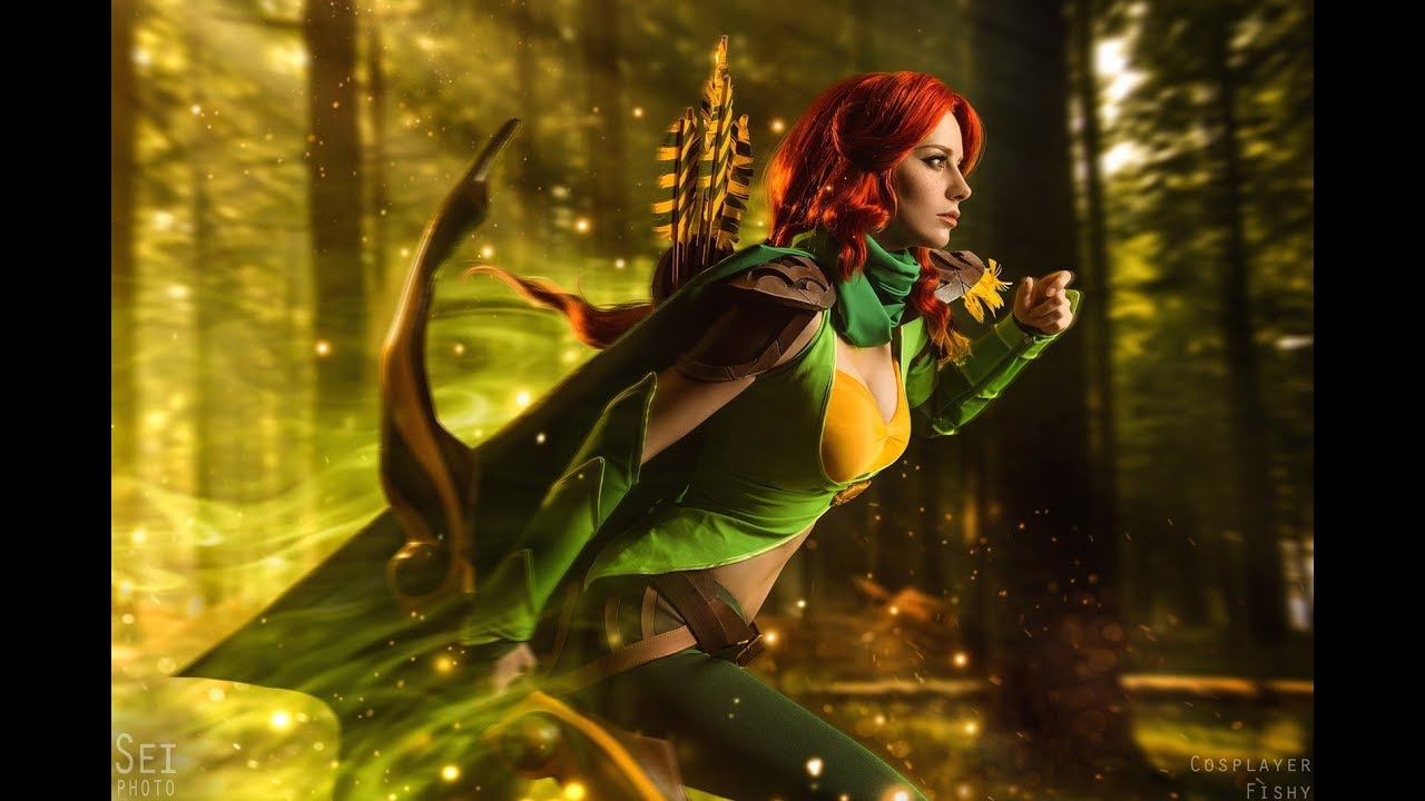 Стрим по Dota2. Играем за windranger, crystal mayden, enchantress - YouTube