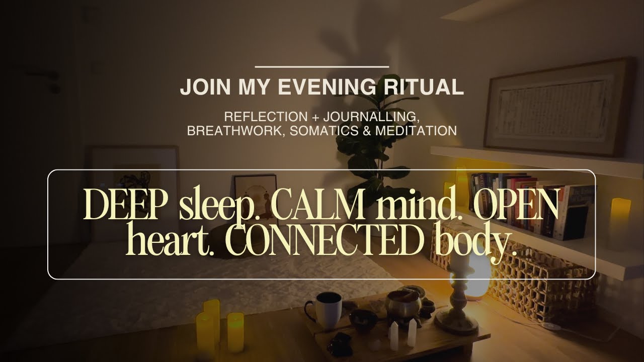 25 Minute Guided Evening Ritual For Your Happiness - YouTube