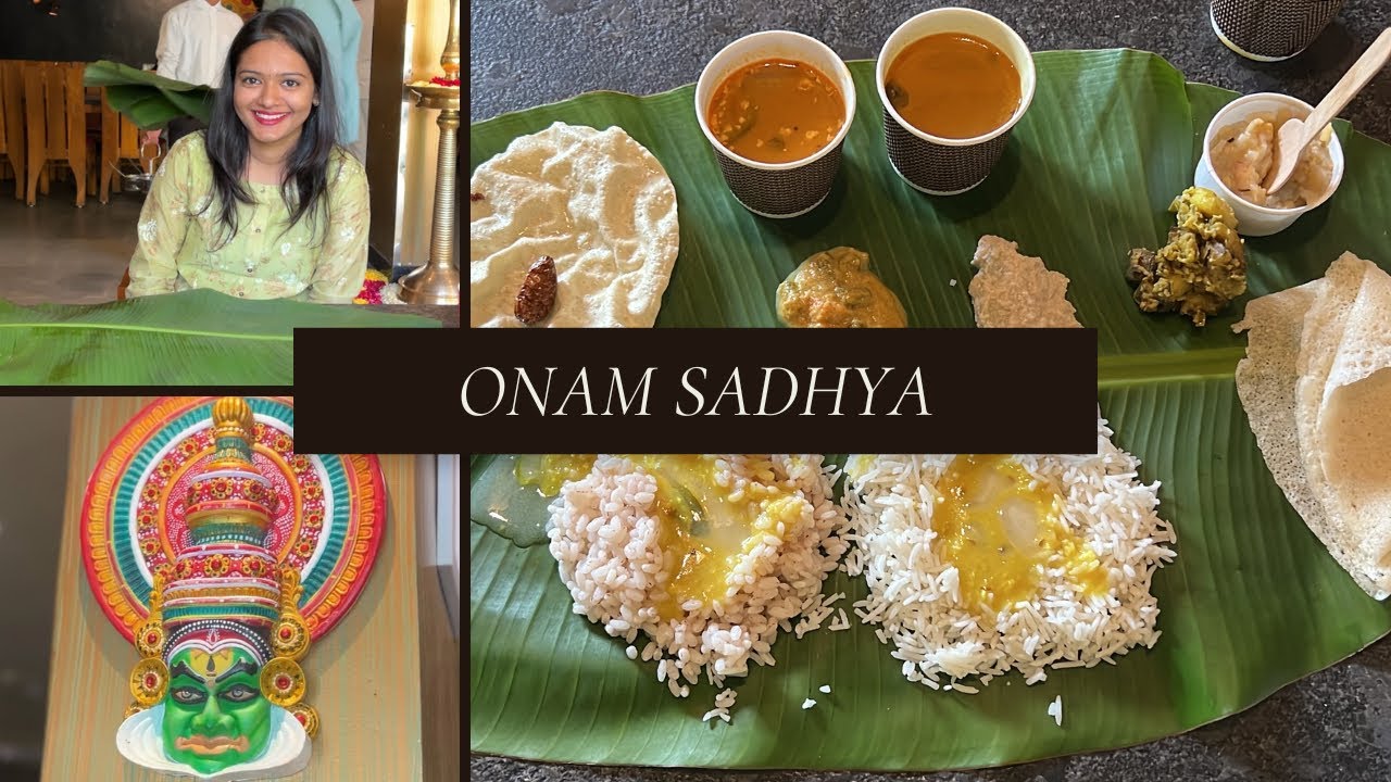 Onam lunch | Onam sadhya | Onam lunch in Vadodara | Milton’s south ...