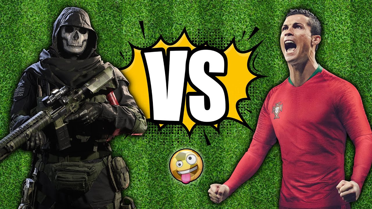 Ghost VS Ronaldo 🔥 FUN FOOTBALL COMPARISONS - YouTube