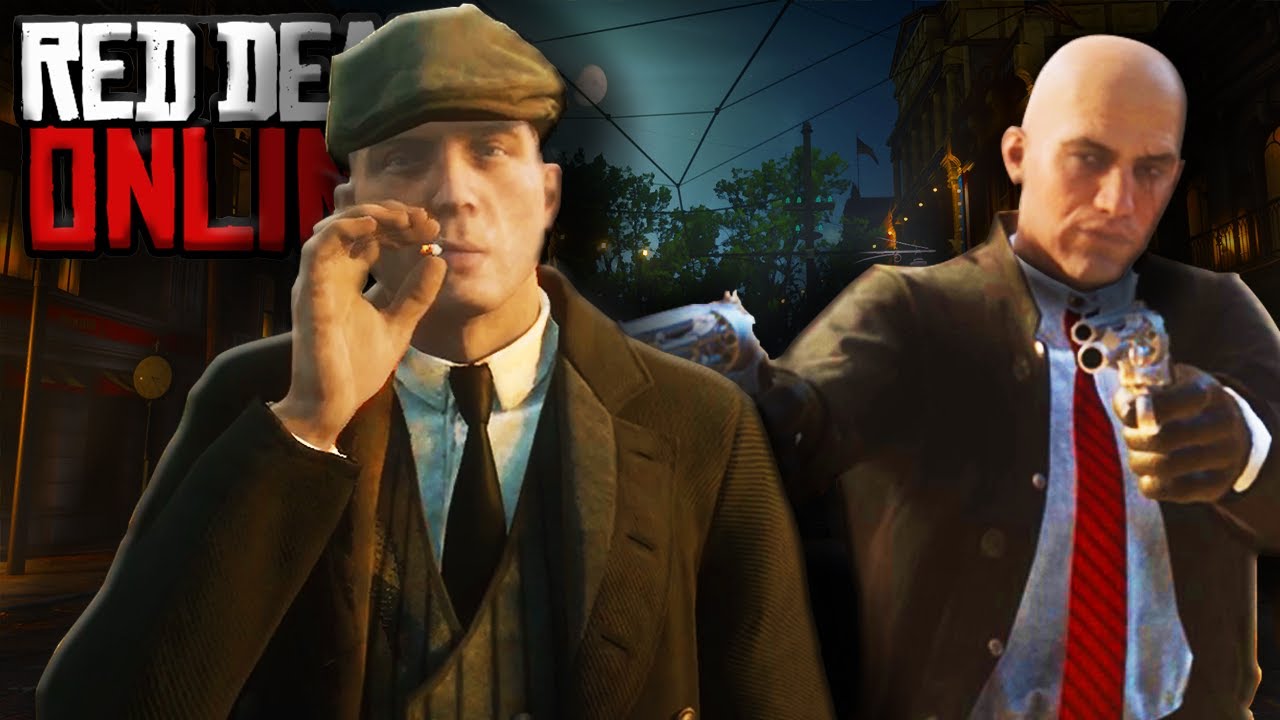 Agent 47 Meets THOMAS SHELBY in Red Dead Online | Red Dead Redemption 2 ...