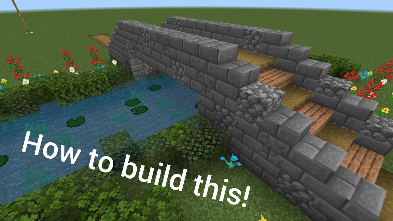 How to build a stone bridge - YouTube
