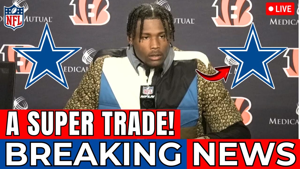 URGENT! Tee Higgins JOINING The COWBOYS! A SUPER TRADE Happening In The ...