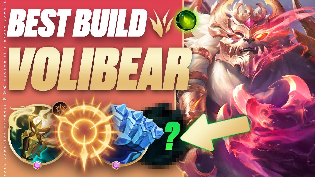 86% KP Giga Bear: How To Actually Play VOLIBEAR JUNGLE In Season 13! 🐻 ...