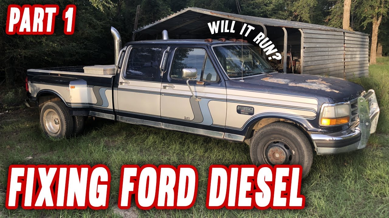 Fixing OBS Ford 7.3 Turbo Diesel Truck - YouTube