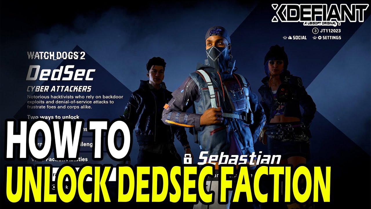 How to Unlock Dedsec Faction in XDefiant - YouTube