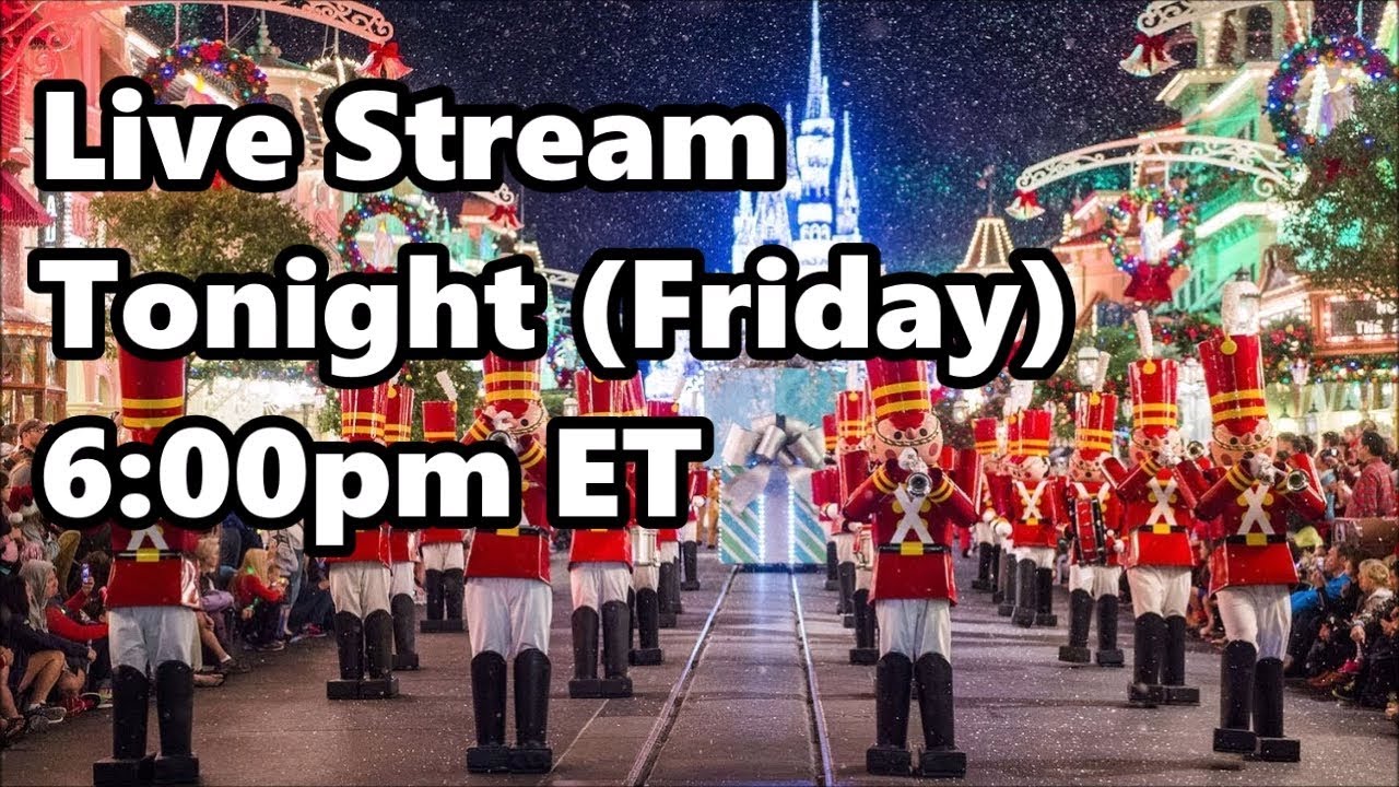 Live Stream Announcement - 11-16-18 - ResortTV1 | Walt Disney World ...