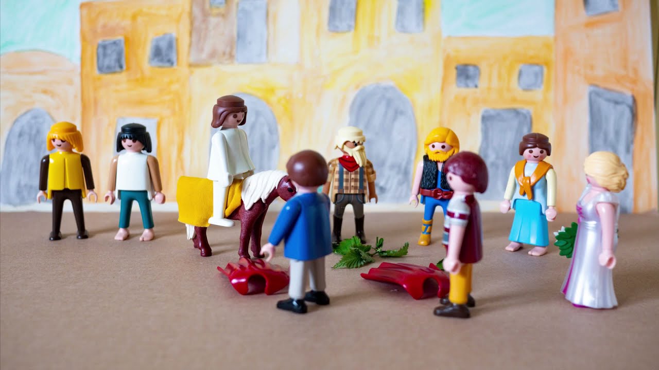 Playmobil Bible - Jesus's entry into Jerusalem - YouTube