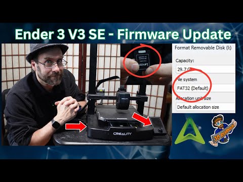 How to Update the Firmware on Creality Ender 3 V3 SE - 3D Printer