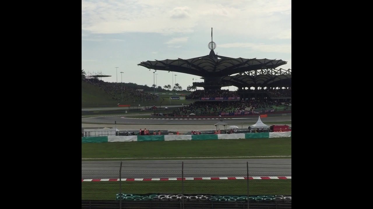 MOTO GP Sepang 2019 view from F Grandstand - YouTube