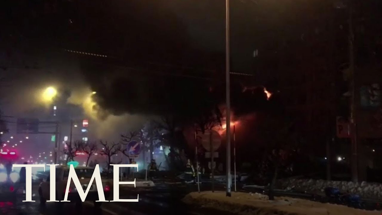Explosion In Northern Japan Injures 42 | TIME - YouTube