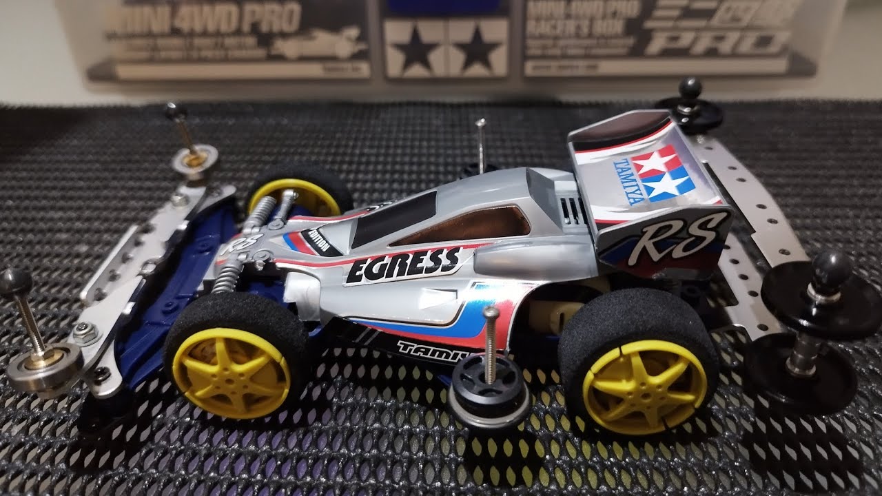 タミヤ ミニ | Modifikasi murah & Review Tamiya Mini 4WD Egress type RS ...