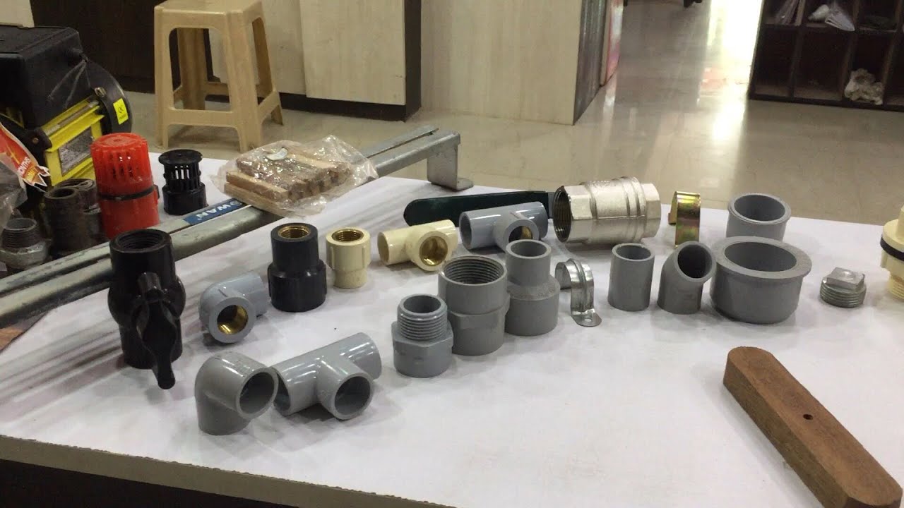 Plumping shop full materials list/plumping pipe viyabaram - YouTube