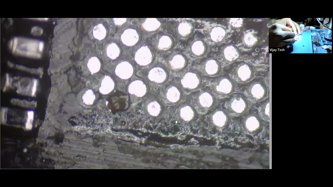 UV Masking and Micro Jumpering Process - YouTube