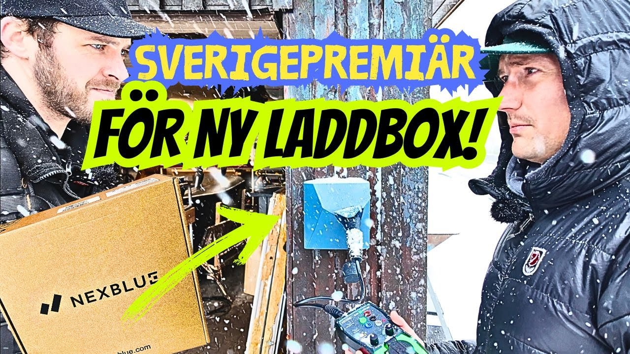 HELT NY LADDBOX PÅ SVENSK MARK: Vi installerar, testar och recenserar ...