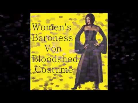 Baroness Von Bloodshed Vampiress Costume - Great Couples Vampire ...
