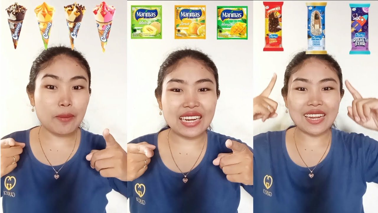 kumpulan mukbang concerto,marimas,joyday,pop ice,hello panda,Garuda ...