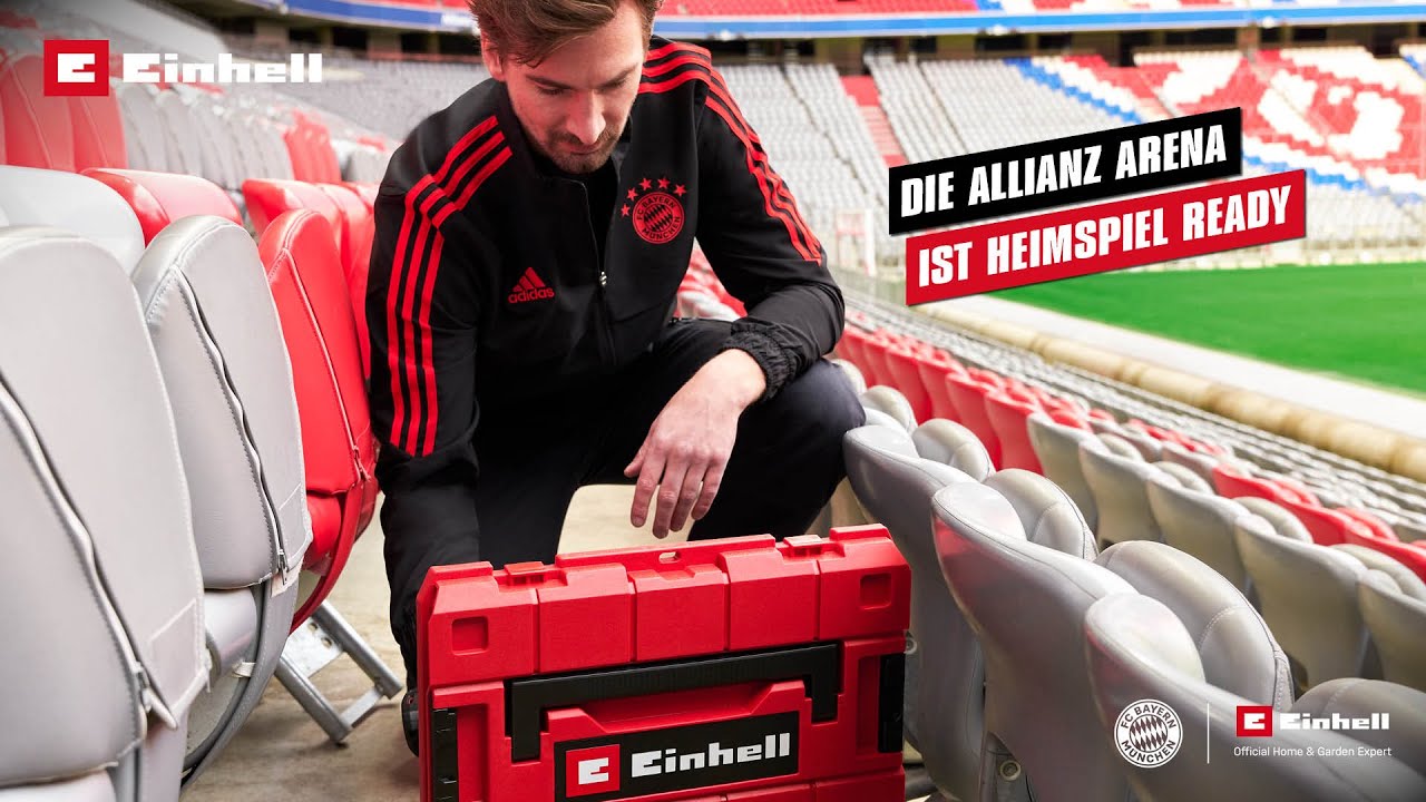 Maximale Performance in der Allianz Arena | Einhell x FC Bayern München ...