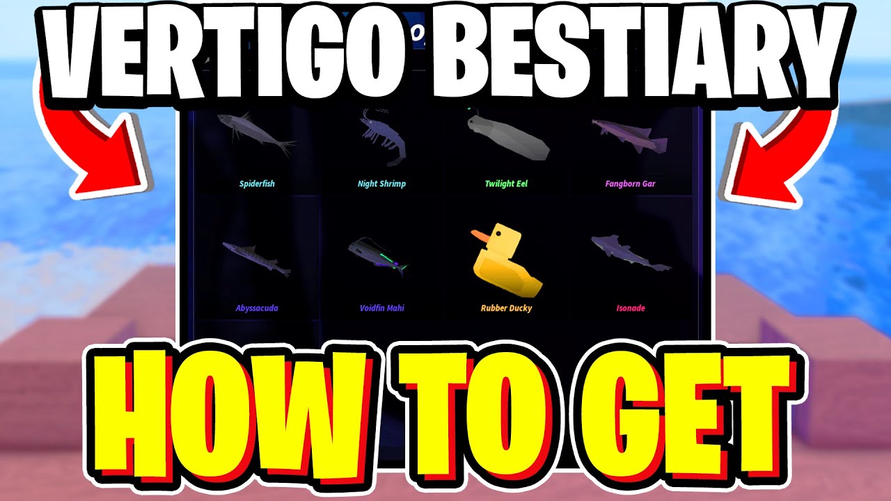 How To COMPLETE VERTIGO BESTIARY In Fisch! Roblox - YouTube