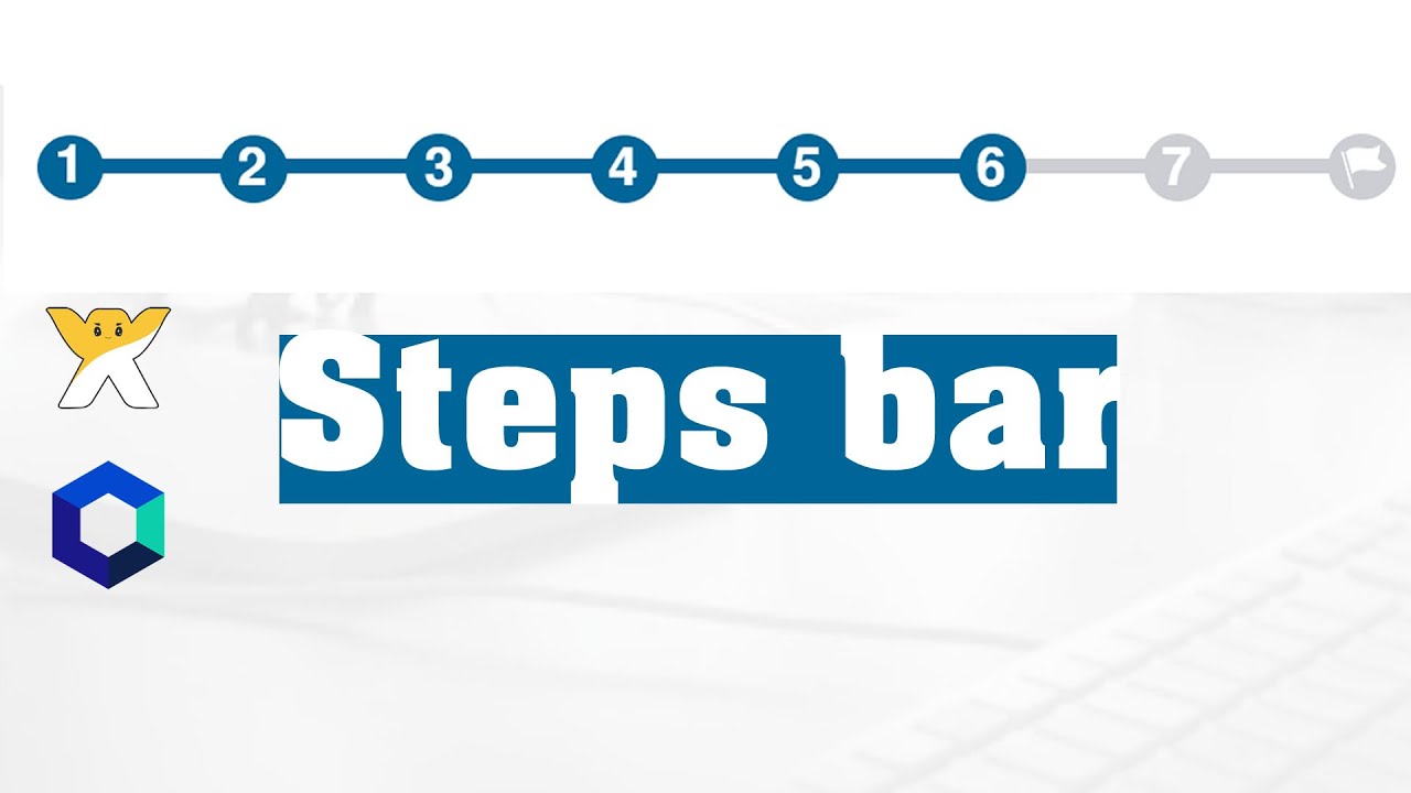 Barra de progresso de etapas ( Steps bar ) - Corvid [2020] - YouTube