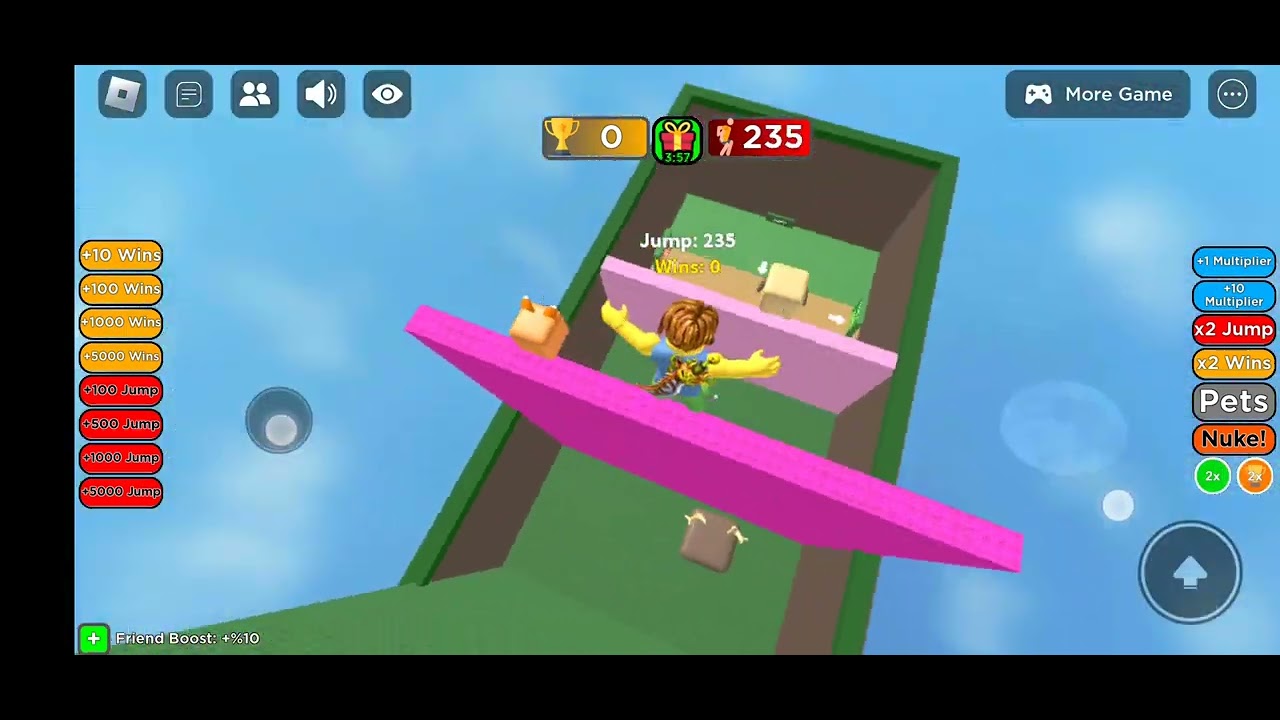 +1 jump per second - YouTube