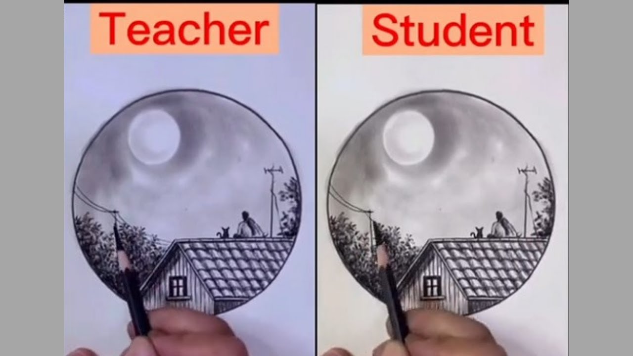 Student vs Teacher drawing art Compilation 2022 - YouTube