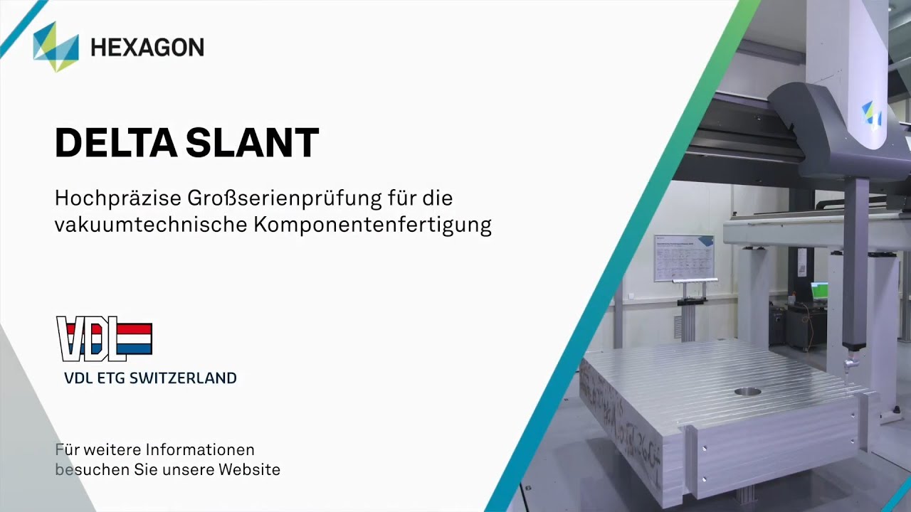 Das DELTA SLANT Brücken-KMG bei VDL ETG in der Schweiz - YouTube