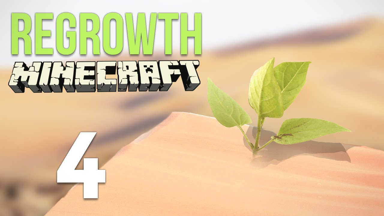 Minecraft Regrowth Modpack Ep 4: Freaky plant guy - YouTube