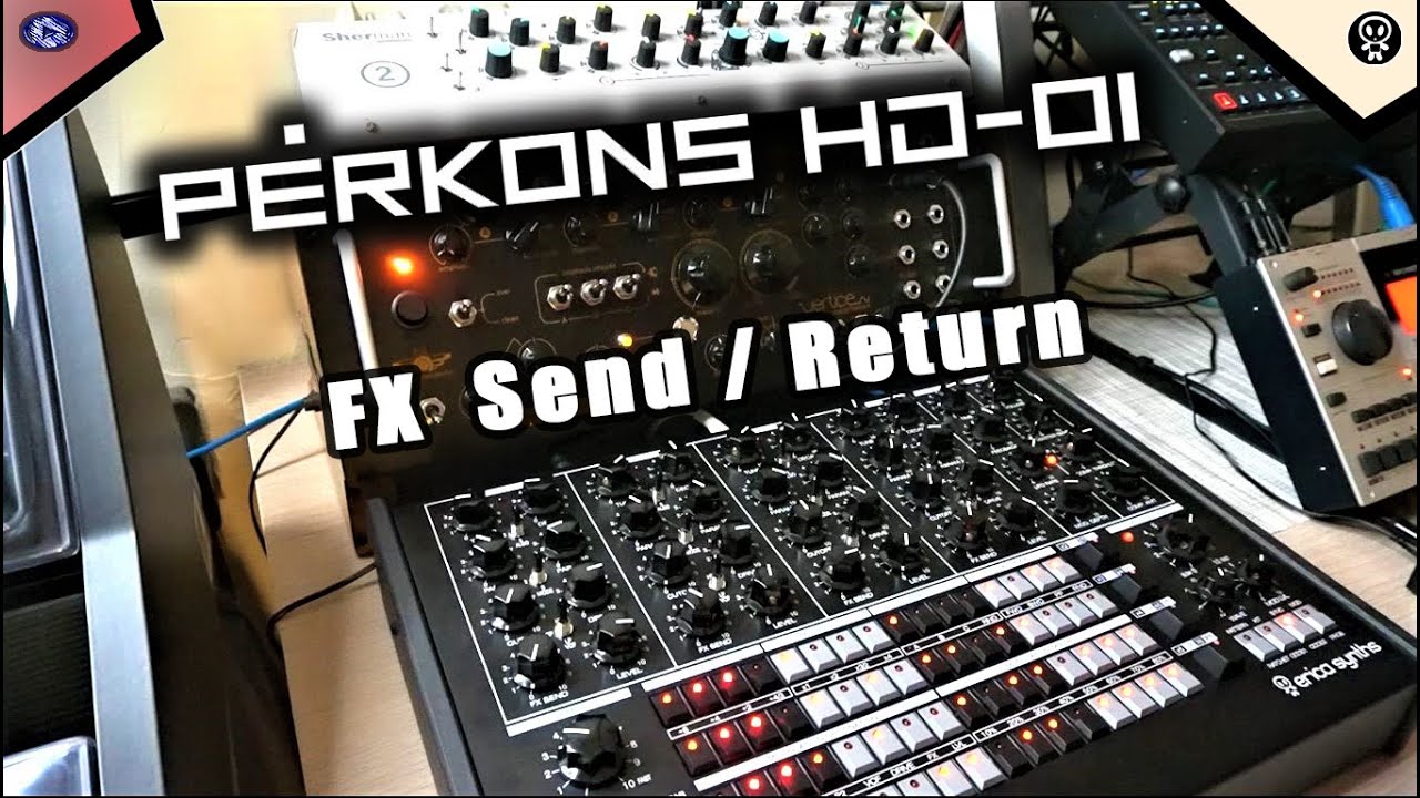 Black Perkons - Demo FX Send/Return with external Filterbanks - YouTube