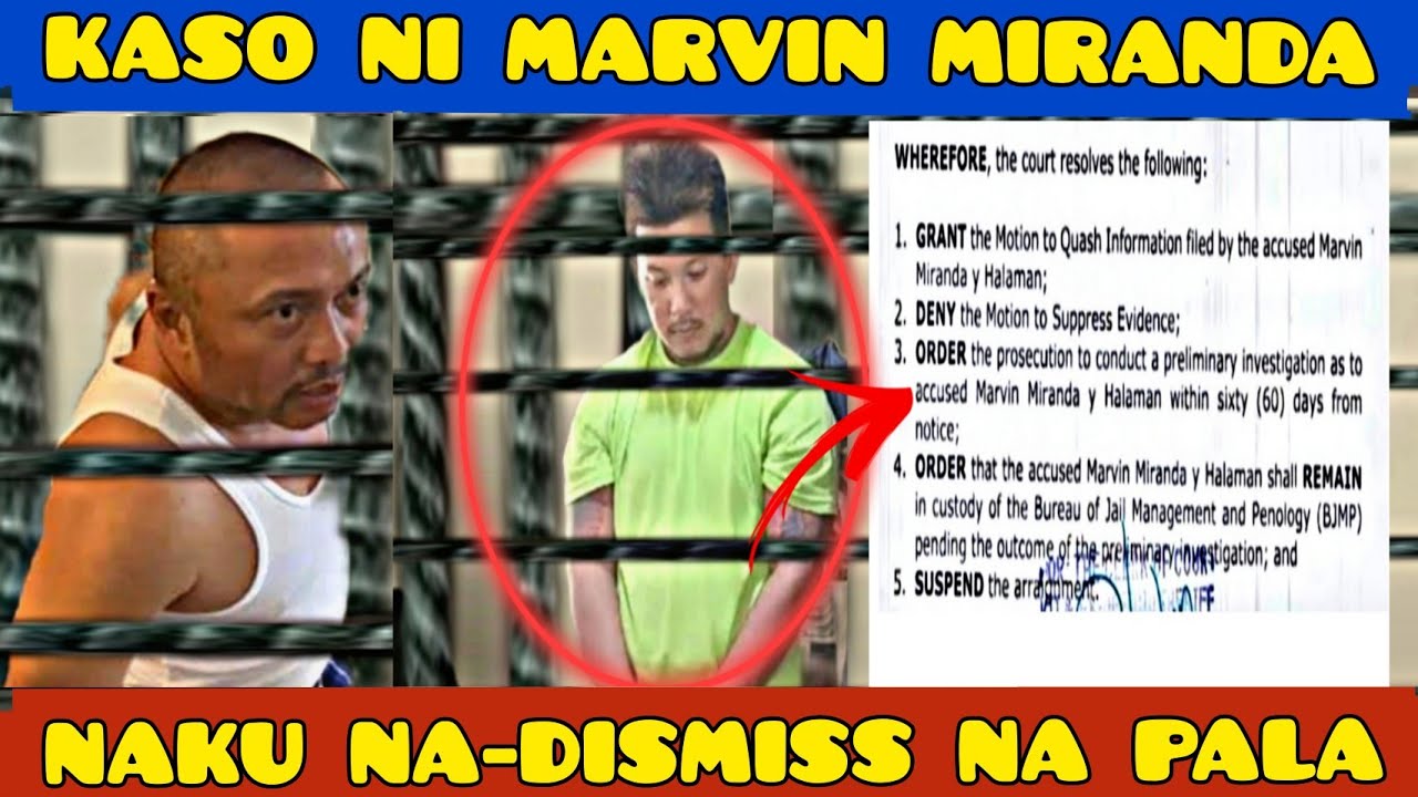 na-dismiss n pala kaso ng terador ni arnie teves sa degamo na si Marvin miranda # ...